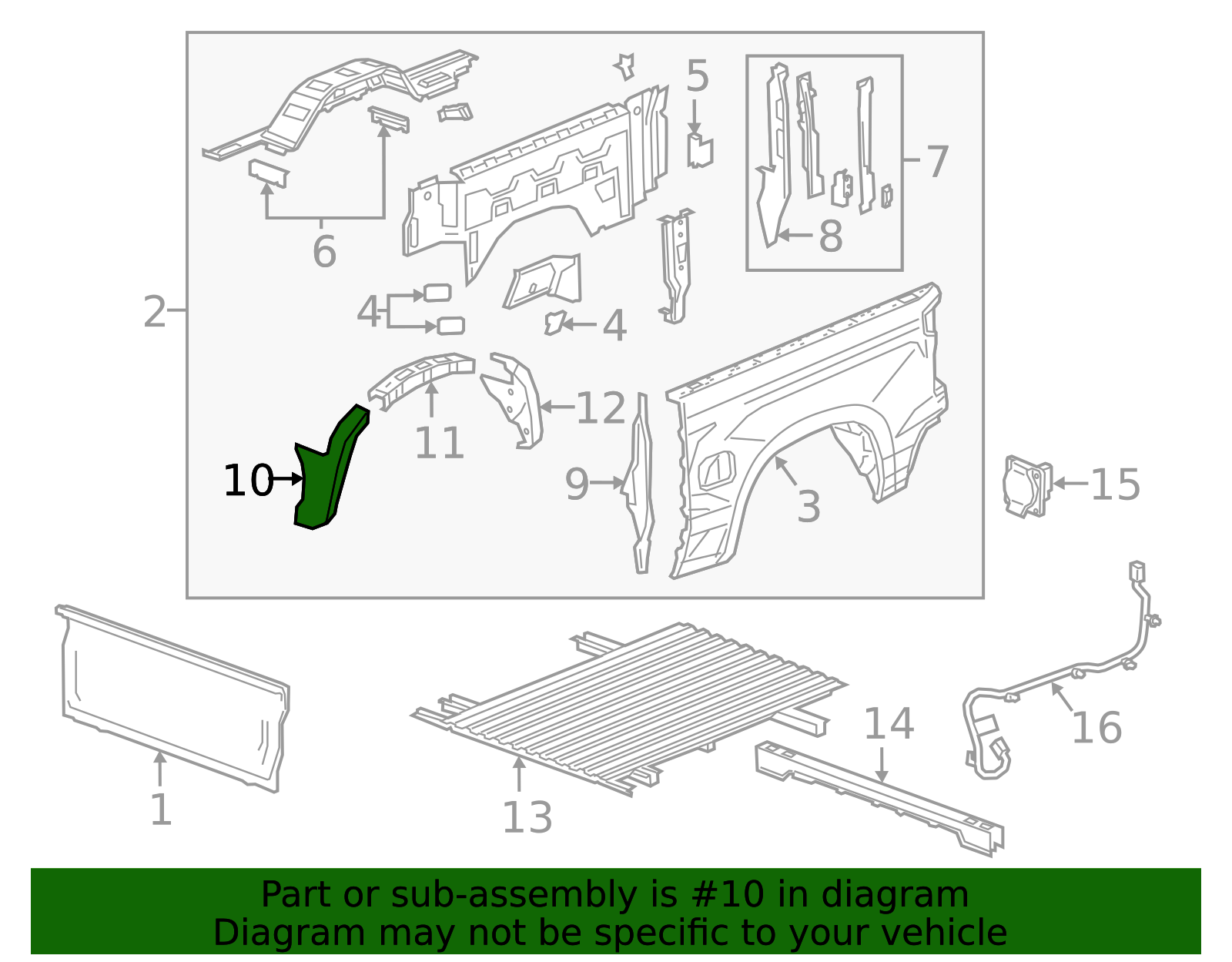 2019-2025 Chevrolet Panel 84675329 GM | GMPartsDirect.com