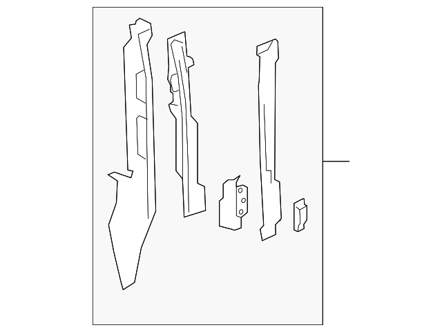 2019-2025 Chevrolet Driver Side Truck Bed Panel 84513520 GM ...