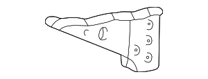 61146-AA010 - Hinge Pillar Gusset 1997-2001 Toyota Camry | Longo Toyota ...