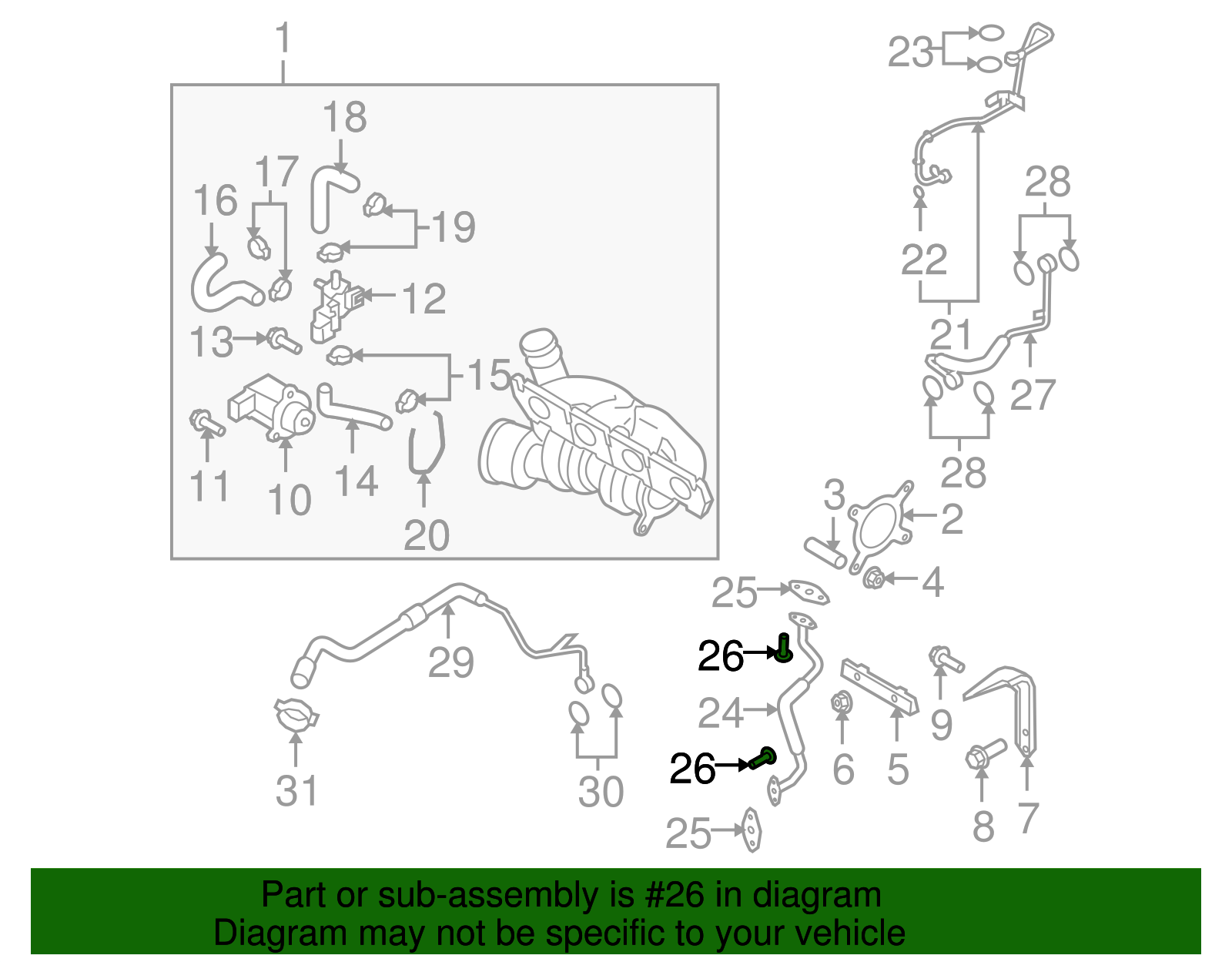 N-106-192-01 - Oil Outlet Tube Bolt | Order Euro Parts
