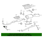2000-2023 Toyota Exhaust Spring 90501-A0031 | Toyota Parts Center