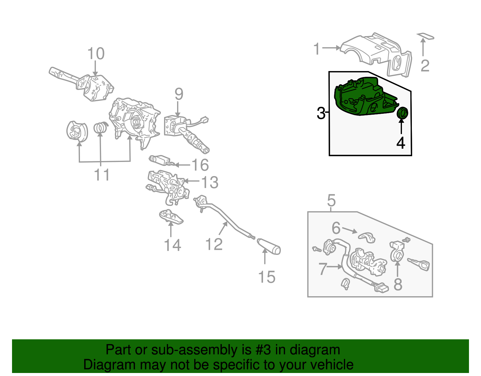 65689-TVA-A00ZZ - 2018-2022 Honda Accord - Bulkhead L Rear Frame ...