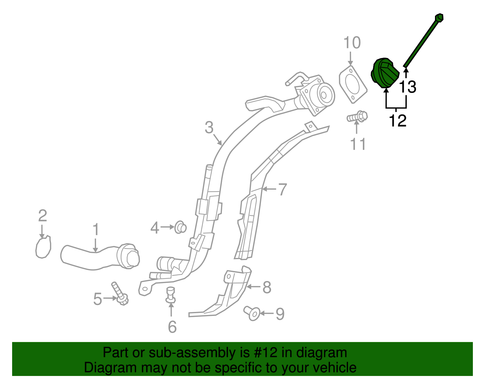 31010-3L600U - Cap 2004-2025 Kia | Kia.Parts Store