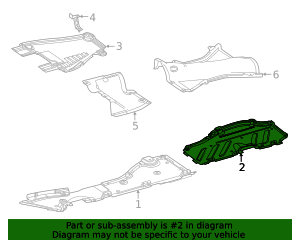 167-680-97-01 - Rear Shield 2020-2023 Mercedes-Benz | Mercedes-Benz USA ...
