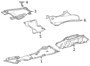 167-680-33-00 - Front Shield 2020 Mercedes-Benz GLS 580 | Mercedes-Benz ...