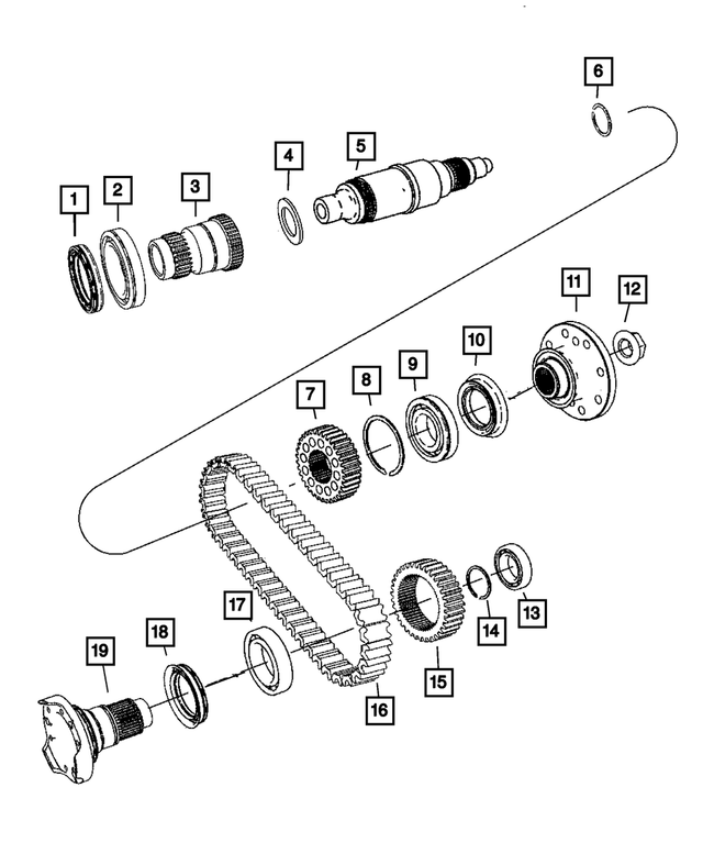 2005-2021 Mopar Input Seal 5143714AA | Mopar Parts