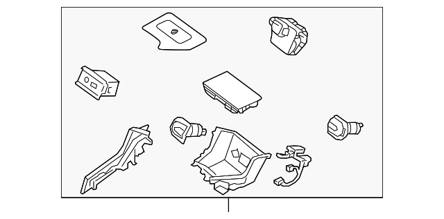 2017-2019 Kia Sportage | Tray | 84680-D9000BGJ | Kia Auto Parts