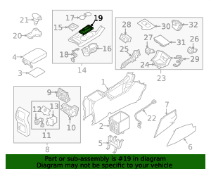 2017-2021 Kia Sportage Shift Indicator 84652-D9000SA1 | TascaParts.com