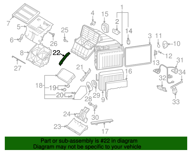7L0-815-159 - Side Cover 2007-2015 Audi Q7 | Audi OEM Parts