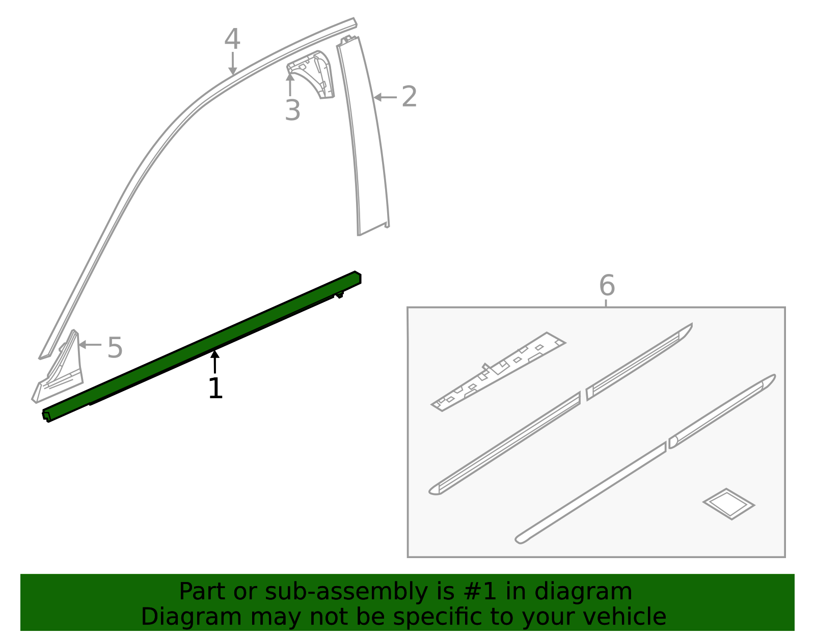 72910-T20-A01 - Belt Molding 2022-2025 Honda Civic | Honda Parts Online