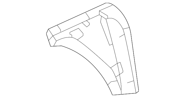 72496-T20-A01 - 2022-2025 Honda Civic - Corner Molding | Genuine Honda ...