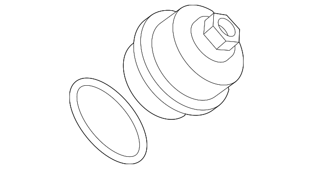 55593189 - Engine Oil Filter Cap with Seal 2008-2021 GM ...