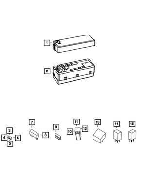 2001-2021 Mopar Mini Relay 4727370AA | GetOEMParts.com