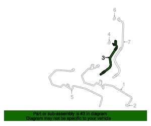 2019-2022 Porsche Macan Connector Pipe 95B-317-825-E | Porsche Parts ...