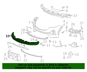 2020-2023 Buick Encore GX Front Bumper Lower Fascia 42785812 GM ...