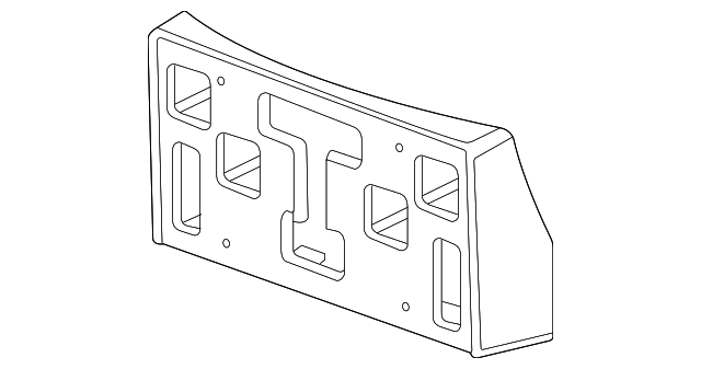 2020-2023 Buick Encore GX Front License Plate Bracket 42592117 | OEM ...