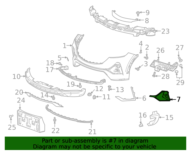 2020-2023 Buick Encore GX Bezel 42737381 GM | GMPartsDirect.com