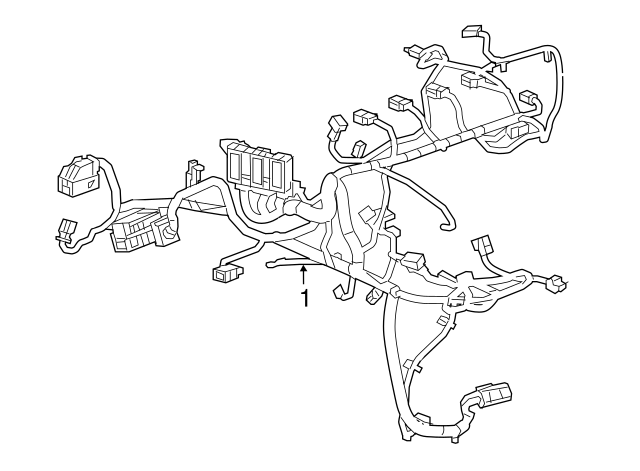 2019-2021 Chevrolet Malibu Engine Wiring Harness 84768356 ...