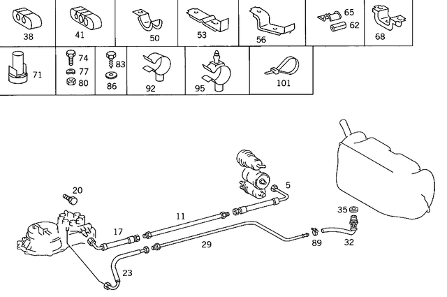 1954-2023 Mercedes-Benz Sealing Ring 007603-014106 | Shop MB Parts