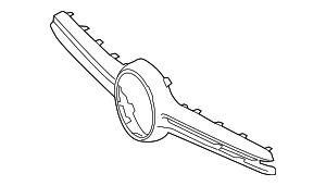 257-885-58-00 - Center Bar 2019-2021 Mercedes-Benz CLS 53 AMG ...