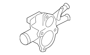 2006-2011 Hyundai Accent Thermostat Housing 25620-26870 | OEM Parts Online