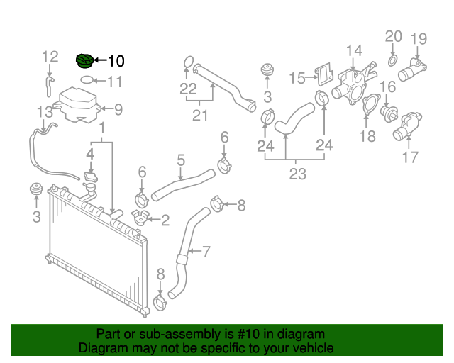 25441-26100 - Cap - 2006-2017 Hyundai | hyundaiparts