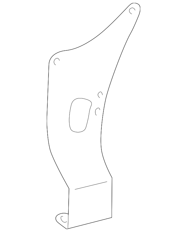 53153-35020 - Air Guide - 2003-2005 Toyota 4Runner | OEM Genuine Toyota ...