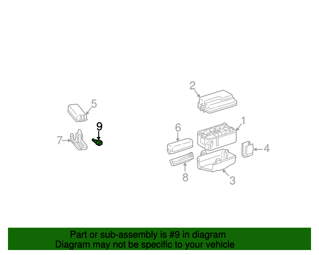 1998-2008 Toyota Ambient Air Temperature Sensor 83482-02010 | OEM Parts ...