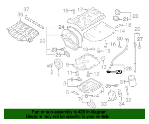 2008-2023 Volkswagen Tube O-Ring WHT-003-463 | VW Parts Online