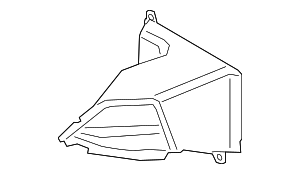 51747436856 - 2019-2024 BMW Z4 Side Duct (51-74-7-436-856) | BMW of ...