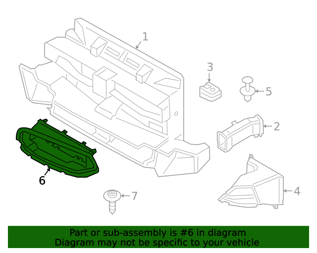 Genuine BMW 51-74-7-956-603 | Inner Duct | FREE Shipping on Most Orders ...