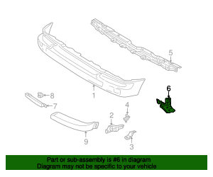 1998-2000 Toyota Tacoma Upper Retainer Arm 52011-04050 | Toyota Parts