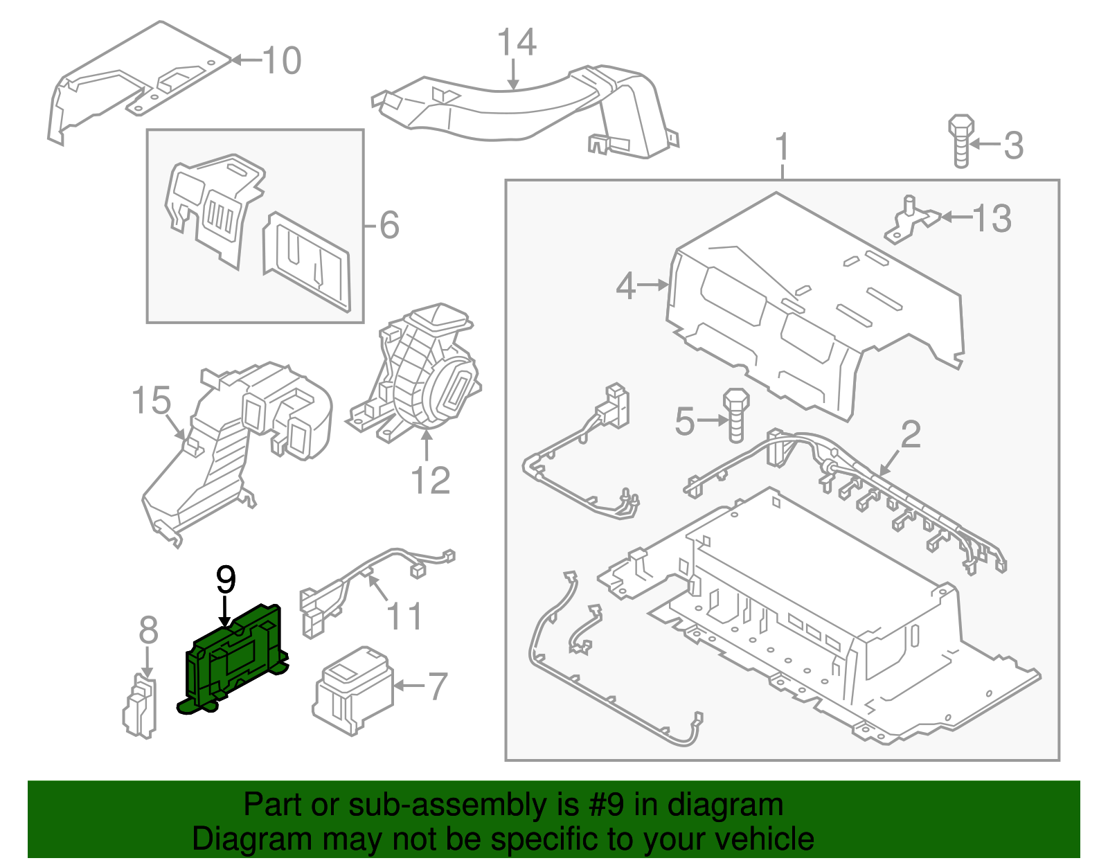 2011-2013 Kia Optima Drive Motor Battery Pack Control Module 37513 ...