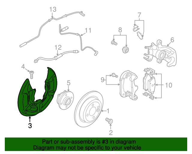 2009-2015 Mini Cooper Splash Shield 34-20-6-785-759 | Mini Parts Direct