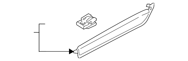 31490052 - Trim Molding - 2017-2020 Volvo | Volvo OEM Parts Direct