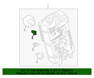 2016-2024 GM 30 AMP Fuse 13586674 GM | GMPartsDirect.com