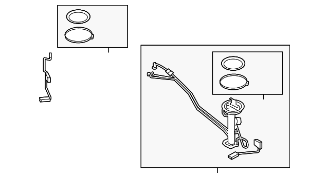 16117195470 - 2007-2010 BMW X5 Fuel Pump Assembly (16-11-7-195-470 ...