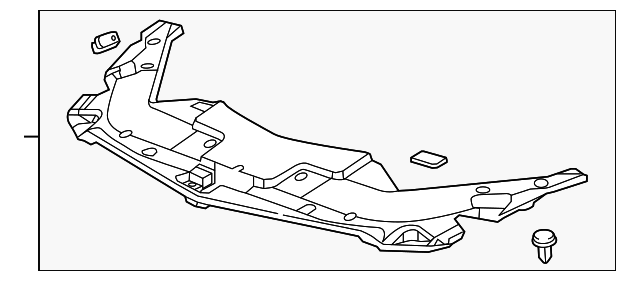 23470766 GM Front Compartment Front Sight Shield | GM Parts Store