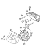 Engine Mounting for 2018 Dodge Durango | Mopar Online Parts