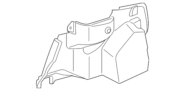 204-690-96-00-9F08 - Trunk Side Trim 2008-2014 Mercedes-Benz | Mercedes ...