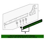 2019-2024 GM Driver Side Rocker Outer Panel Reinforcement 84387968 ...