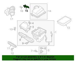 2012-2023 Ford Mass Air Flow Sensor 8V2Z-12B579-A | OEM Parts Online