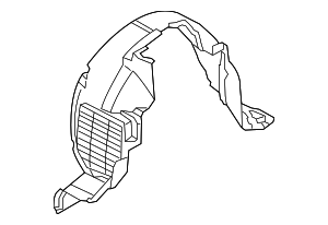 86812-3F500 - Fender Liner 2007-2009 Kia Amanti | Kia.Parts Store
