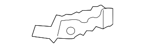66316-3F500 - Fender Front Bracket 2007-2009 Kia Amanti | Kia.Parts Store