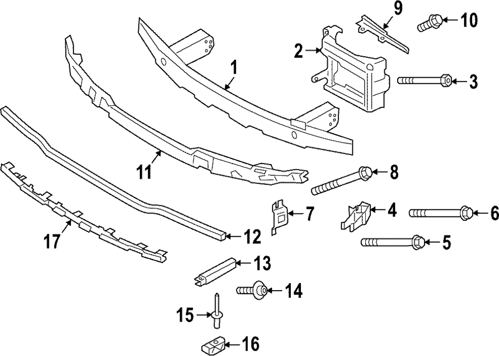 51-11-5-A1B-F73 - 2023-2024 BMW - Lower Absorber | Buy BMW Parts Now