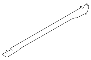 2017-2020 Nissan Rogue Rocker Molding 76850-6FL0A | Parts for Nissans