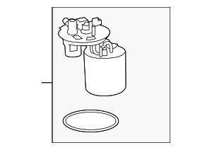 2014-2019 Chevrolet Impala Fuel Pump Module without Fuel Level Sensor ...