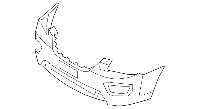 86511-1D050 - Bumper Cover 2007-2010 Kia Rondo | Kia.Parts Store