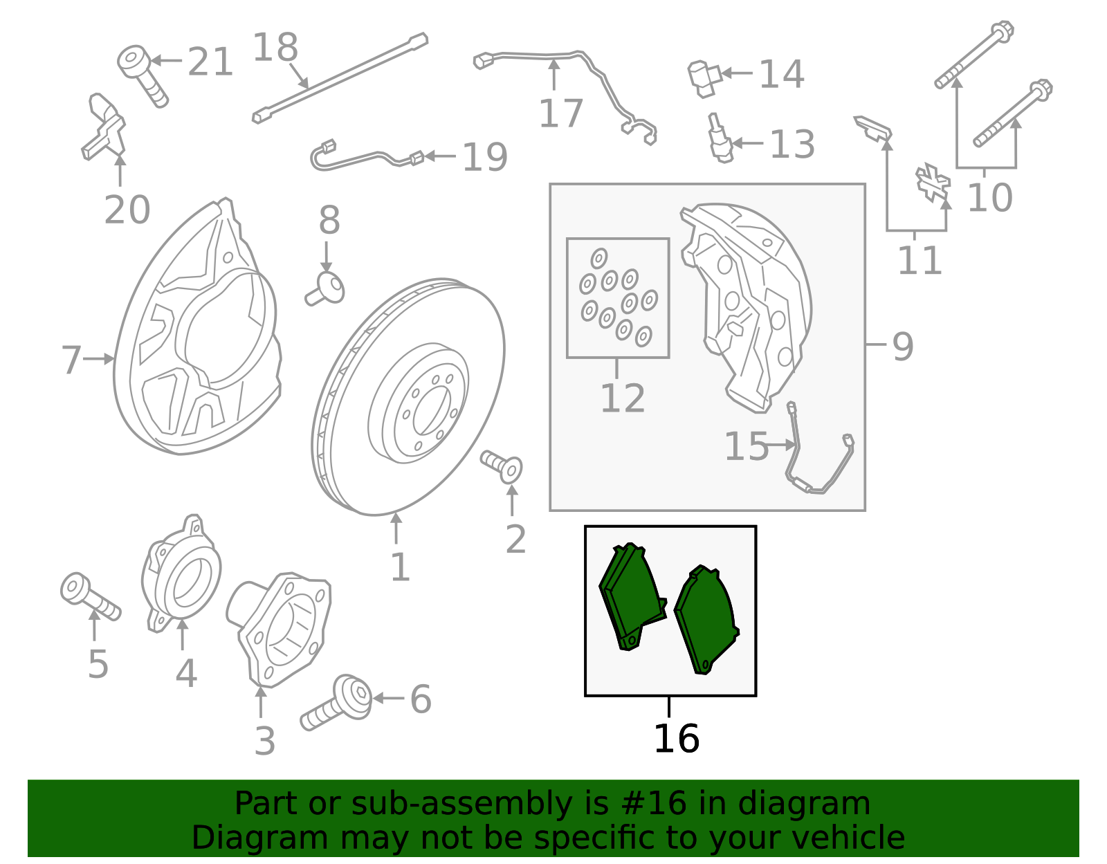Genuine Porsche 1 Set Of Brake Pads for 2019-2024 Porsche | OEM Part ...