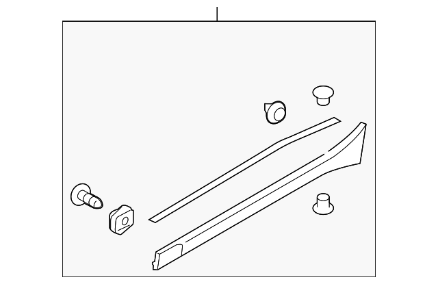 91112AL631 - Lower Molding - 2017-2019 Subaru Outback | World OEM Parts ...